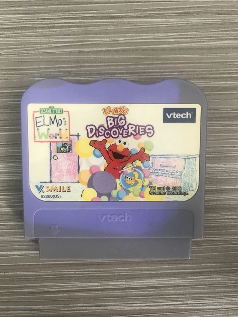 VTECH V SMILE ELMO’S BIG DISCOVERIES Sesase Street $14.99 - PicClick CA