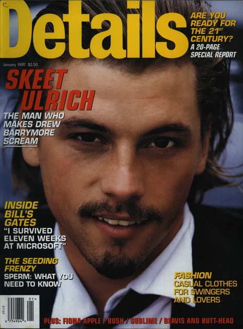 DETAILS - JANUARY 1997 Skeet Ulrich Fiona Apple Sublime Bush Magazine ...