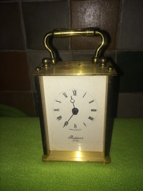 RAPPORT LONDON BRASS Carriage clock battery Spares & repairs £4.99 ...
