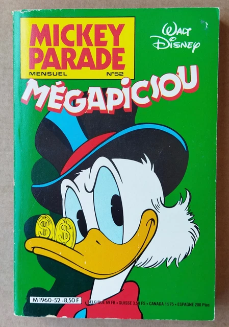 MICKEY PARADE (2ème série) n°52. MÉGAPICSOU --- 1984. NEUF! EUR 5,90 ...