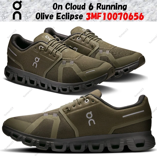 ON CLOUD 6 Running Olive Eclipse 3MF10070656 Men's Size $296.01 - PicClick CA