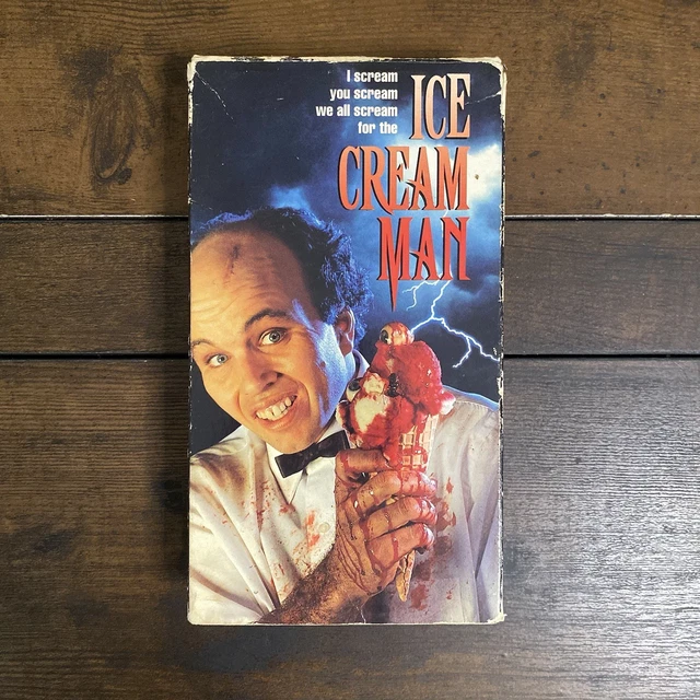 1995 ICE CREAM Man Vhs Rare Vintage Horror Movie Tested Works £62.25 ...
