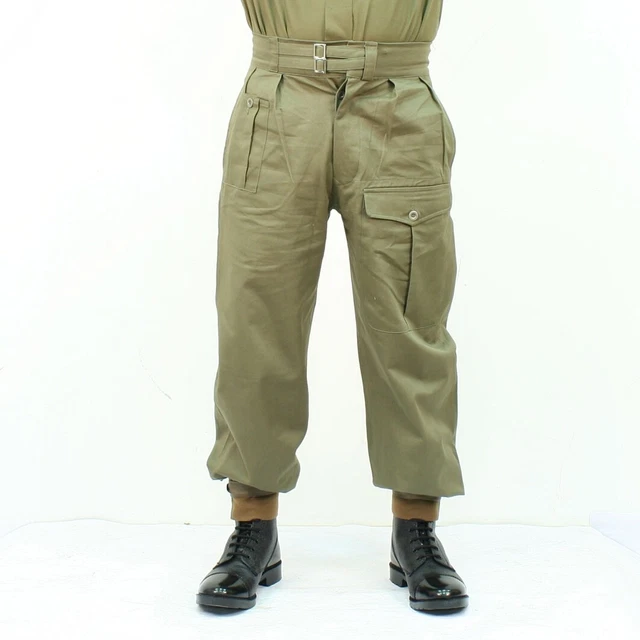 REPLICA 1943 JUNGLE Green JG BD Trousers by Kay Canvas WD325 £59.49 ...