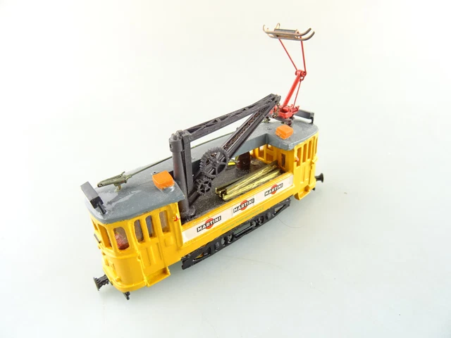 H0 TRAM BEC Model Factory Locomotive Tram, Tramway with Crane, Small ...