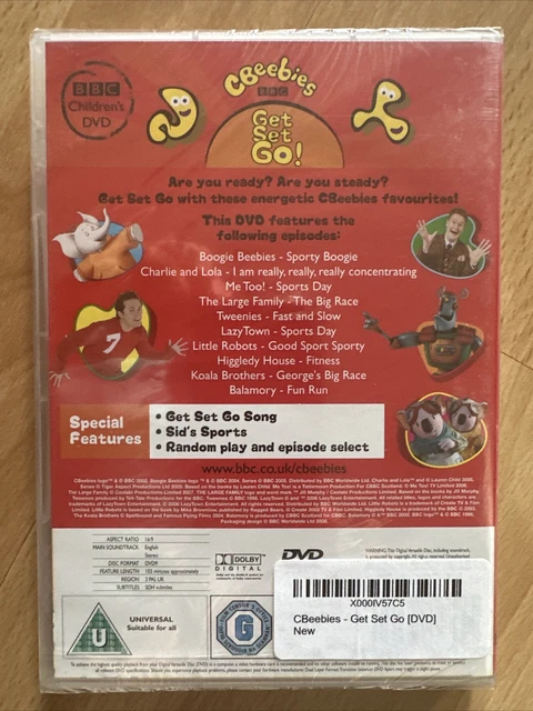 CBEEBIES - GET Set Go Dvd £49.99 - PicClick UK