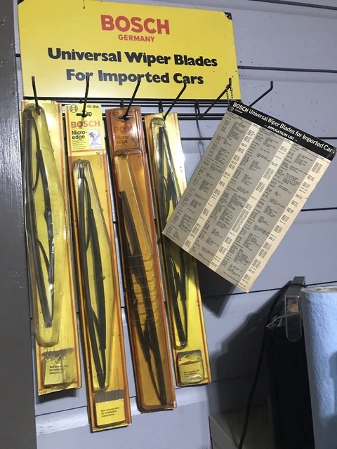 VINTAGE METAL BOSCH Germany Windshield Wiper Blade Holder Display Rack ...