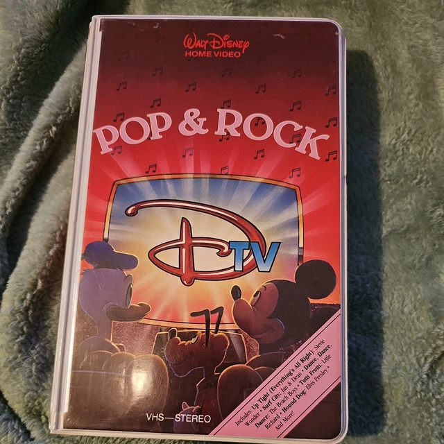 WALT DISNEY STUDIOS Home Video DTV Pop & Rock VHS 1994 Clamshell Music ...