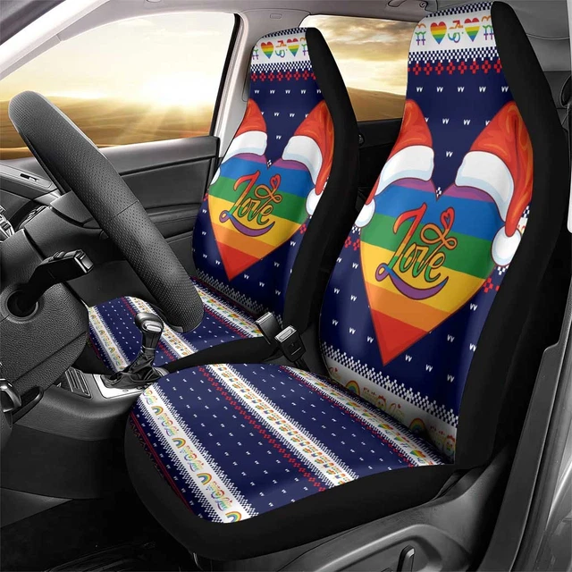 NATIVE SKULL CHRISTMAS Design Car Seat Cover Xmas Holiday Patterns Ts04 ...