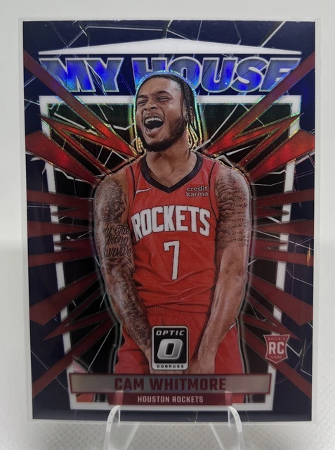 2023-24 DONRUSS OPTIC My House violet Prizm Cam Whitmore RC #12 Houston ...