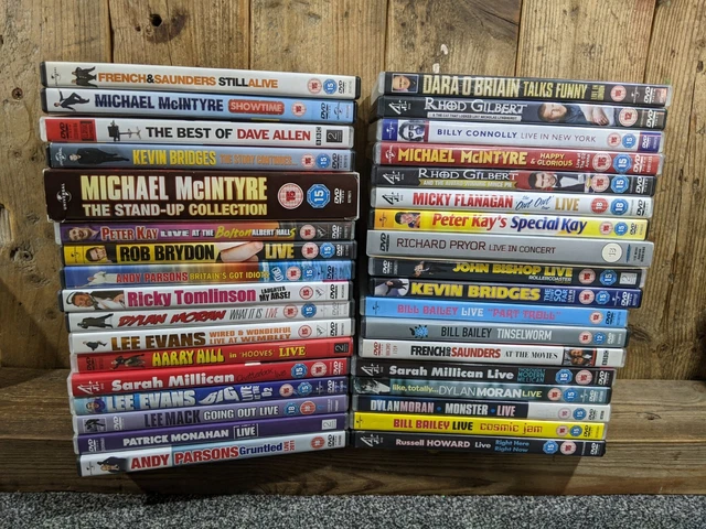 STAND-UP COMEDY DVD Bundle: Lee Evans, Bill Bailey, Peter Kay, Kevin ...