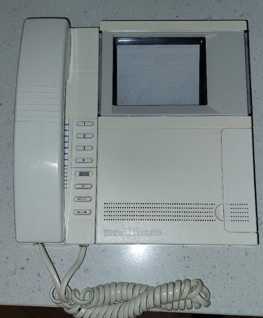 BTICINO TERRANEO VIDEOCITOFONO bianco e nero PIVOT 2 FILI bianco art ...