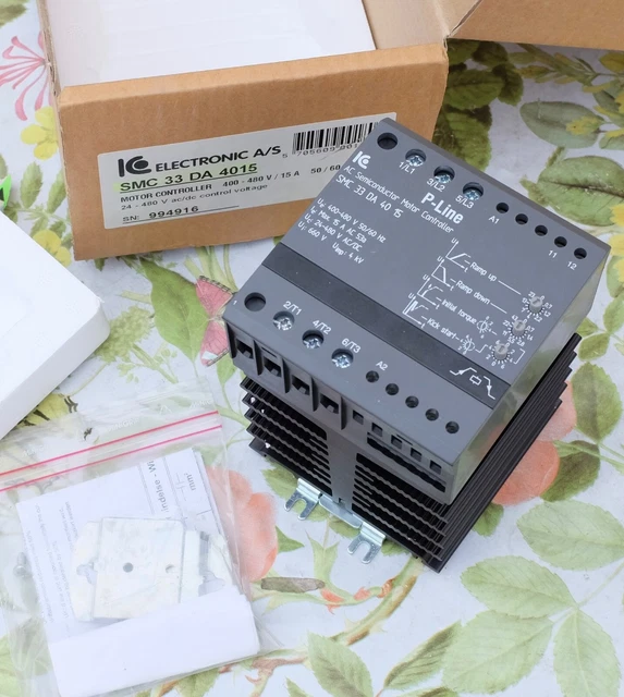 IC ELECTRONIC SMC 3 DA 40 15 controleur moteur soft starter 3 Phases ...