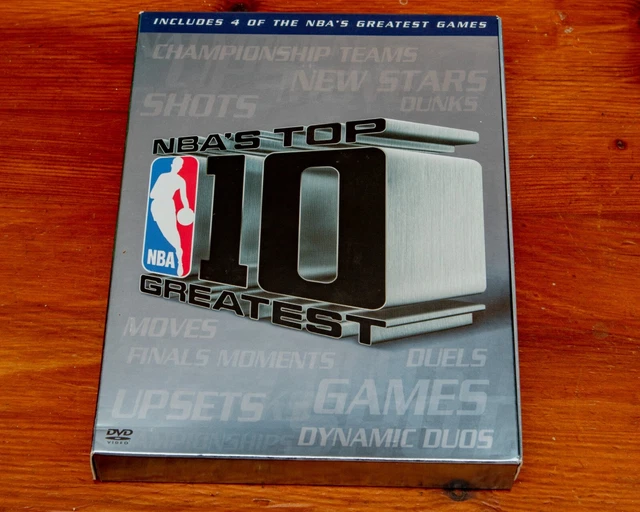 NBA'S TOP 10 Greatest - Sports DVD box set - NTSC USA £11.99 - PicClick UK