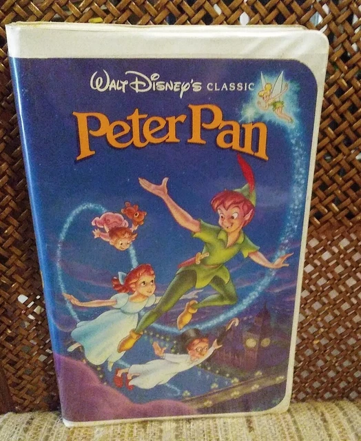 WALT DISNEY'S PETER Pan Classic Vhs Black Diamond Edition Ships 1St ...