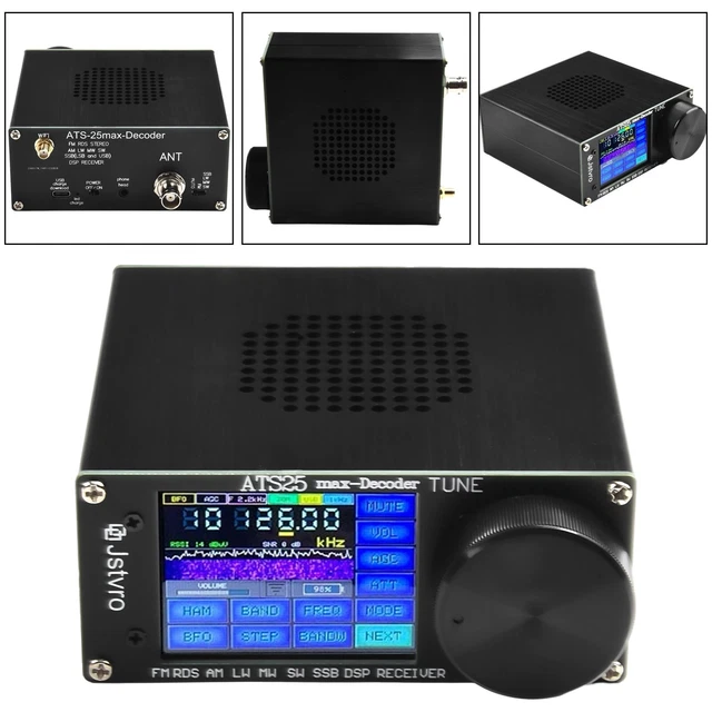 ATS25MAX DECODER SI4732 Full Radio with 2 4 Inch Touch Screen and SSB ...
