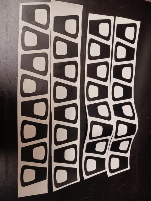 FORD ESCORT MK2 Cortina Wheel Refurb Sticker Kit £20.00 - PicClick UK