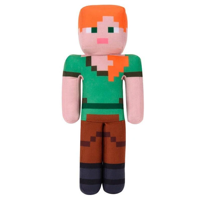 MINECRAFT - ALEX Plush Toy 35CM Stuffed Cuddly Soft Doll £24.95 ...