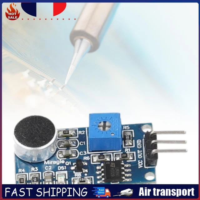 SOUND MICROPHONE SENSOR Detection Sound Sensor Module LM393 for Arduino DIY Kit EUR 3,59 ...