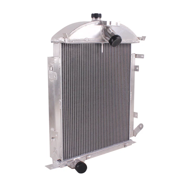 3 ROW ALUMINUM Radiator Fits 1928-1929 Ford Model A Heavy Duty 3.3L L4 ...