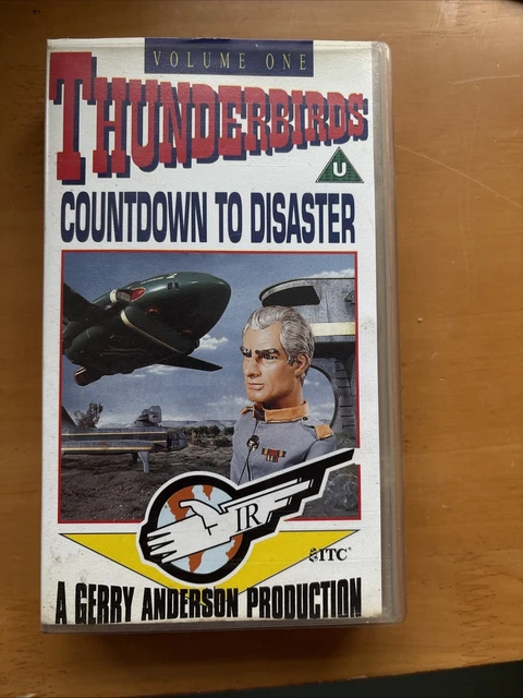 THUNDERBIRDS VOLUME 1 One Countdown To Disaster VHS Original English Movie Rare £1.00 - PicClick UK