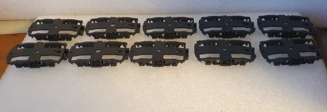 TRIX LILIPUT MK1 Commonwealth coach bogie frames x10 Adapt Hornby ...