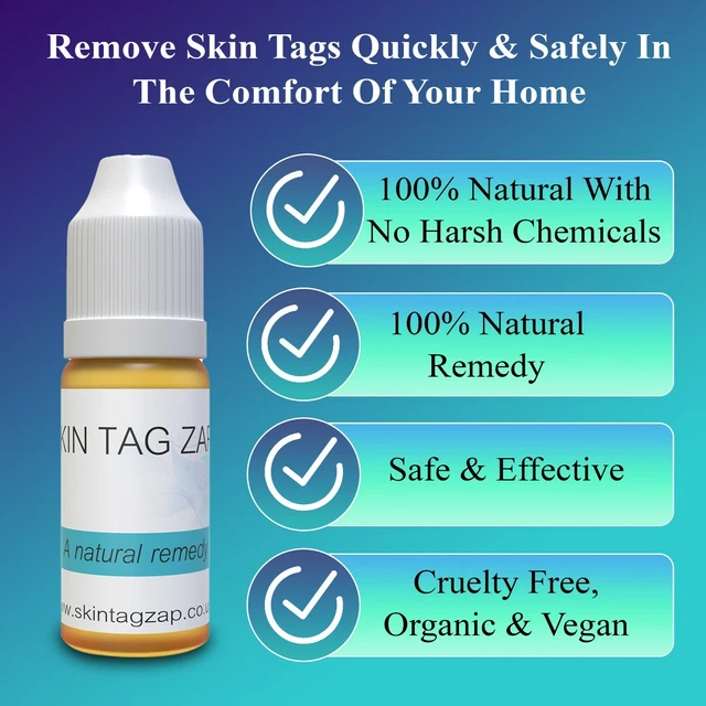 SKIN TAG REMOVER Treat Remove Cure Skin Tags Safely At Home With Skin ...