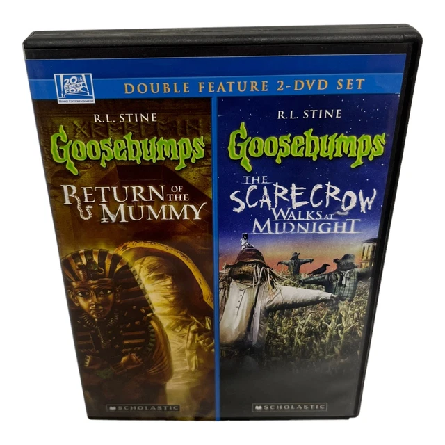 Goosebumps Rl Stine Dvd Double Feature Scarecrow Walks Return Of The