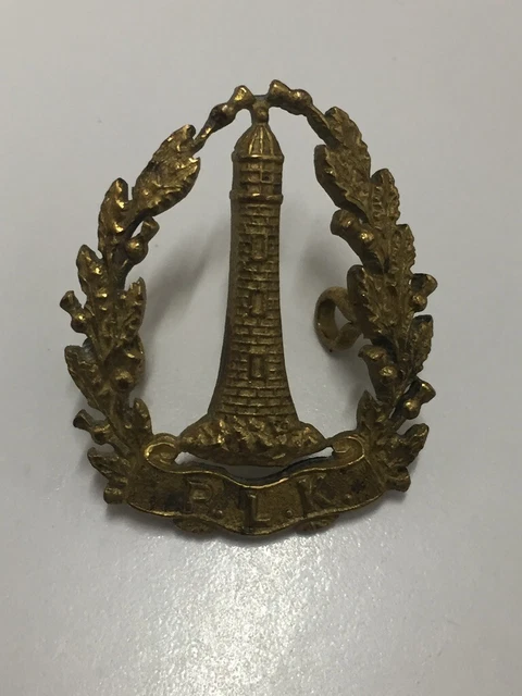 RARE VINTAGE PRINCIPAL Lighthouse keeper (plk) lighthouse cap badge £37 ...