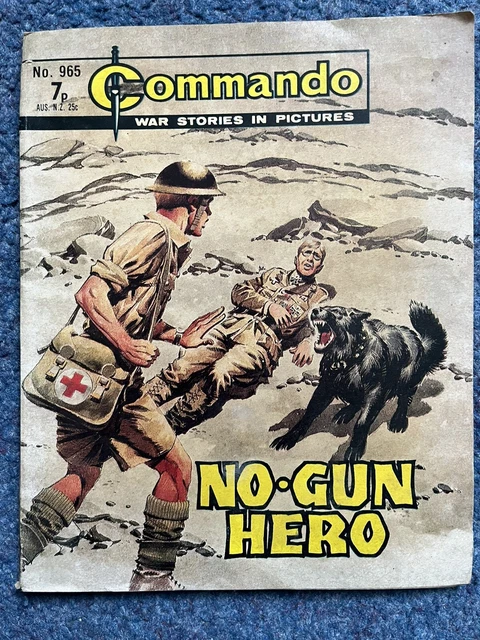 COMMANDO WAR STORIES in Pictures Comics No. 965 No Gun Hero EUR 2,33 ...