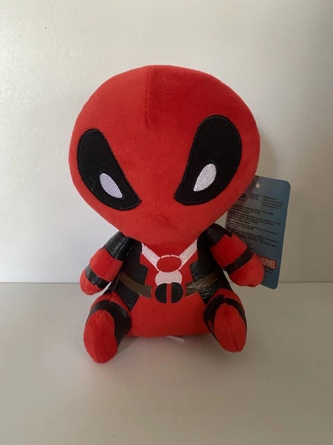 MARVEL DAADPOOL FUNKO Plush Soft Toy With Tag Red Black £2.24 - PicClick UK