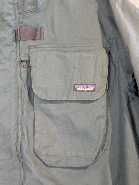 PATAGONIA MEN'S SST Wading Jacket Large Green Style 81785 Fly Fishing ...