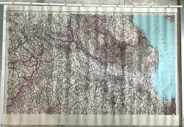 OLD FRENCH RAILWAY Map May 1947 £12.53 - PicClick UK