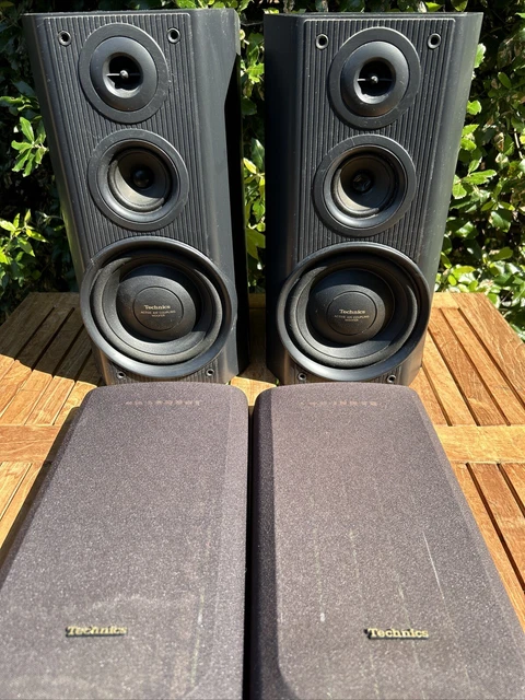 TECHNICS SB-CH610 3 Way Speaker System 70W 6 Ohms - Black £40.00 ...