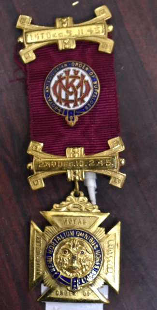 ROYAL ANTEDILUVIAN ORDER of Buffaloes Exalted jewel RAOB Medal Masonic ...