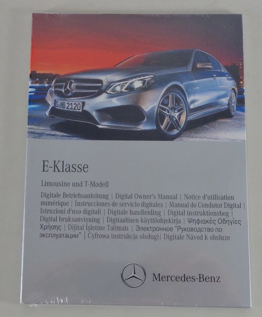 Mercedes E Klasse Betriebsanleitung Pdf