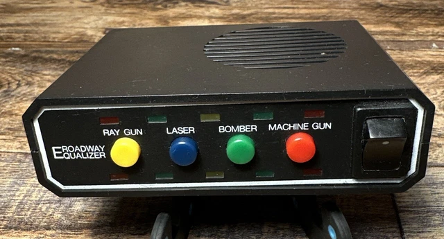 RARE VTG 80'S ROADWAY EQUALIZER DASHBOARD SOUND EFFECTS MACHINE /w LEDS ...