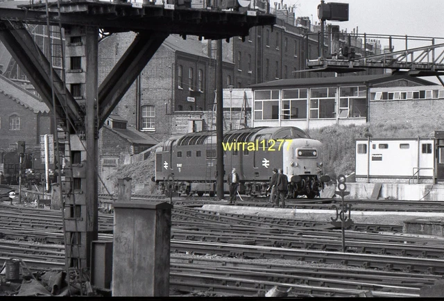 ORIGINAL RAILWAY PHOTOGRAPHIC negative Class 55 55007 at Kings Cross ...