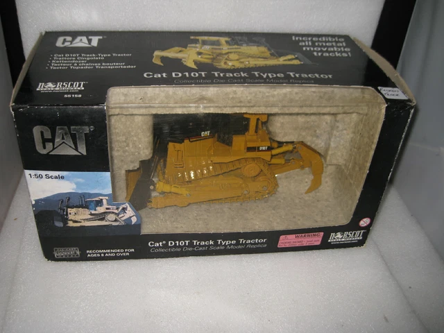 1/50 CAT CATERPILLAR D10T Track Type Tractor With Metal Tracks #55158 ...