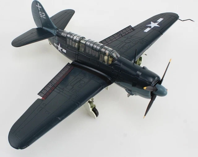 HA2215 1/72 CURTISS SB2C-4 Helldiver US Navy White 62 VB-18 USS ...