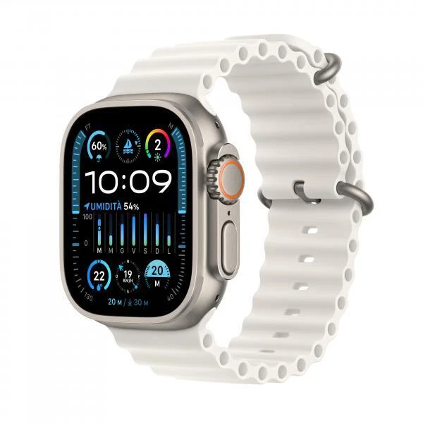 APPLE SMARTWATCH WATCH Ultra 2 Apple Mrej3ty/a Bianco Dorato 1,9" 49 mm ...