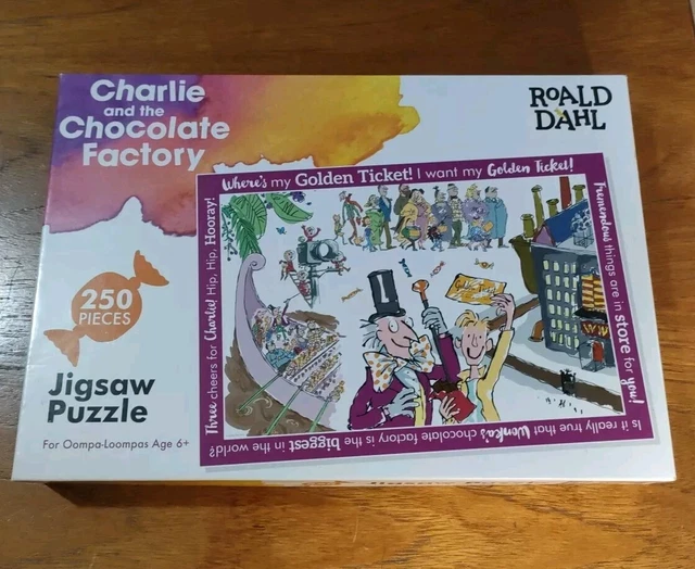 CHARLIE AND THE Chocolate Factory Roald Dahl 250 Piece Jigsaw Puzzles £ ...