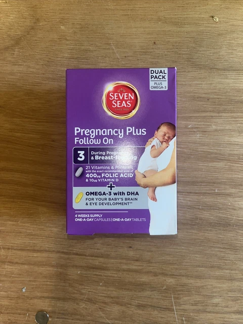 SEVEN SEAS PREGNANCY Plus Prenatal Capsules - Pack of 56 £0.99 ...