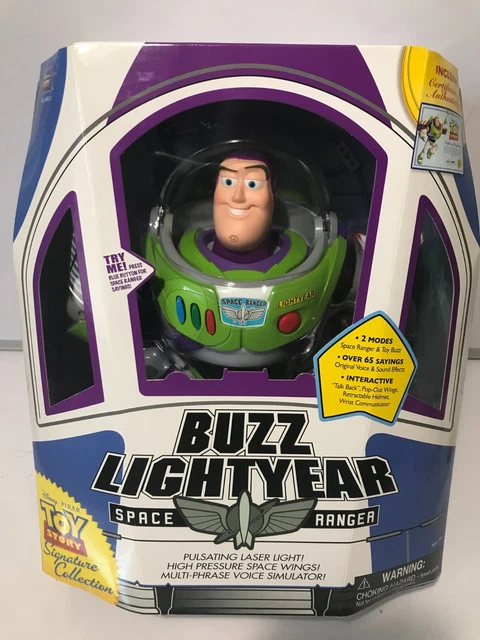 DISNEY TOY STORY Signature Collection Buzz Lightyear 12 inch Action ...