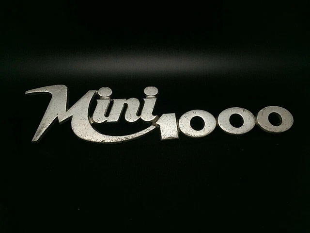 INNOCENTI MINI 1000 Logo Sigla Emblema Fregio Stemma Scritta Targhetta ...