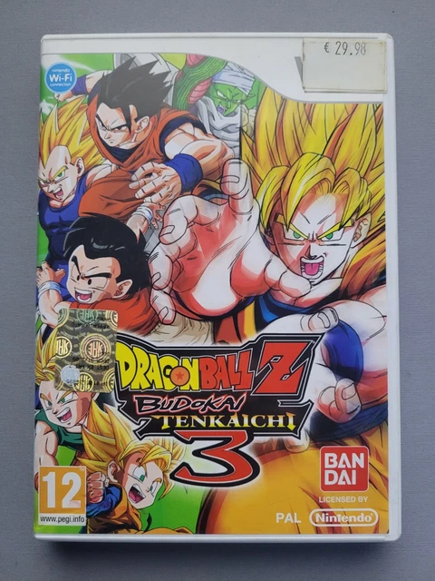 DRAGON BALL Z BUDOKAI TENKAICHI 3 - gioco Nintendo WII Multilingua EUR ...