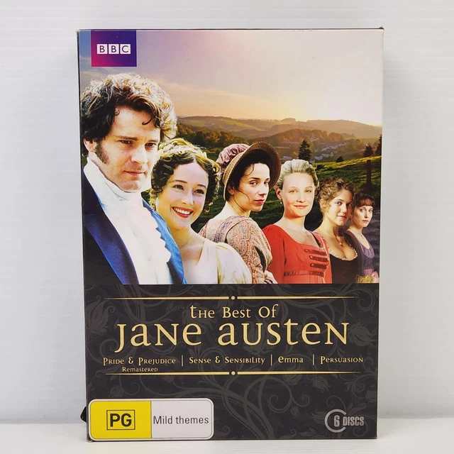 THE BEST OF Jane Austen 4x Complete TV Series DVD Set BBC British Drama ...