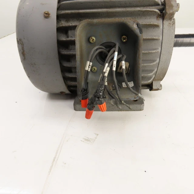 GENERAL ELECTRIC 5K182BC218A 3HP electric Motor 230/460V 3Ph 1755RPM ...