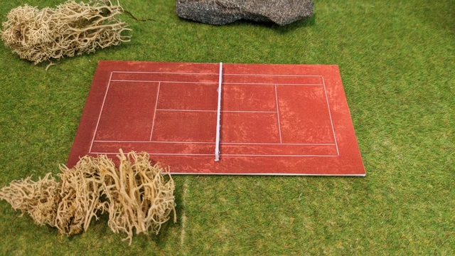MODEL TENNIS COURT including Net for Gauge N (1:160) as Kit | Tennis ...