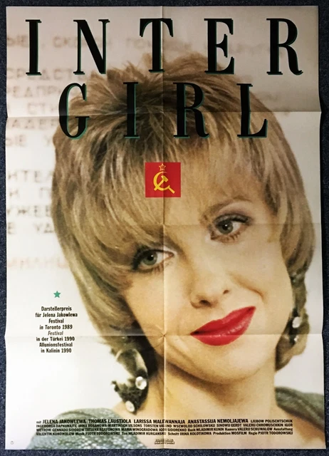 INTERGIRL 1989 - Jelena Jakowlewa - Drama A1 Film Poster (M-7986 + £8. ...