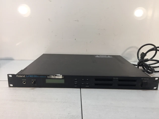 ROLAND U-110 PCM Sound Module Rack Mount Synthesizer $129.00 - PicClick